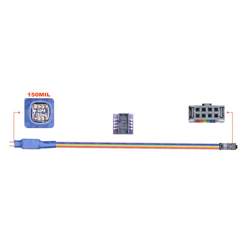 Sop/soic8 Chip Probe 2 Set Sop8 Chip Probe Line Burning Burning Writing ...