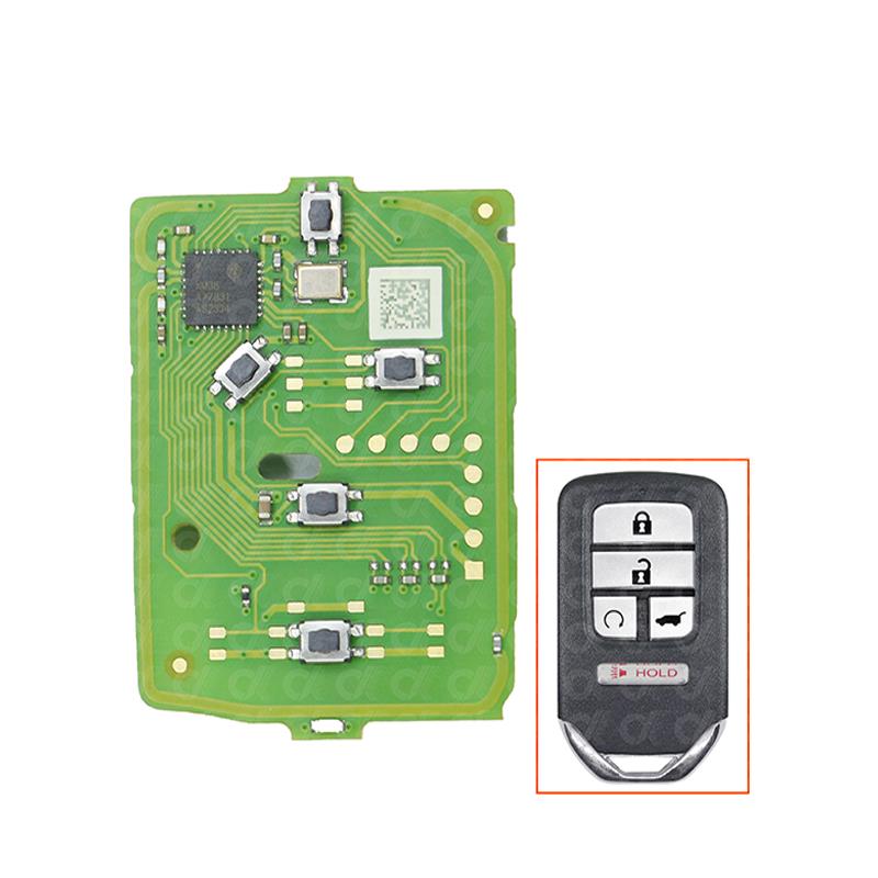 Xhorse XZBT44EN Honda Smart Remote Key PCB 5 Buttons Universal