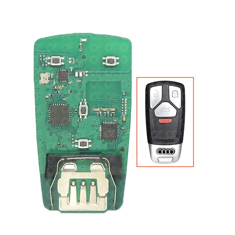 Audi MLB Suitable Aftermarket Smart Remote Key PCB 4 Buttons 433MHz