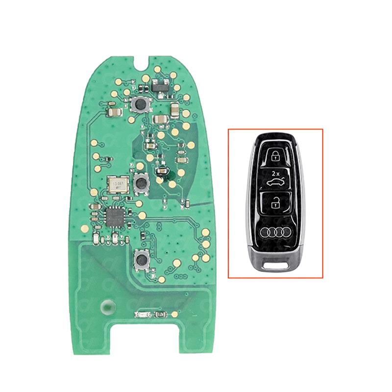 Audi MLB A6 Aftermarket Smart Remote Key PCB 3 Buttons 433MHz