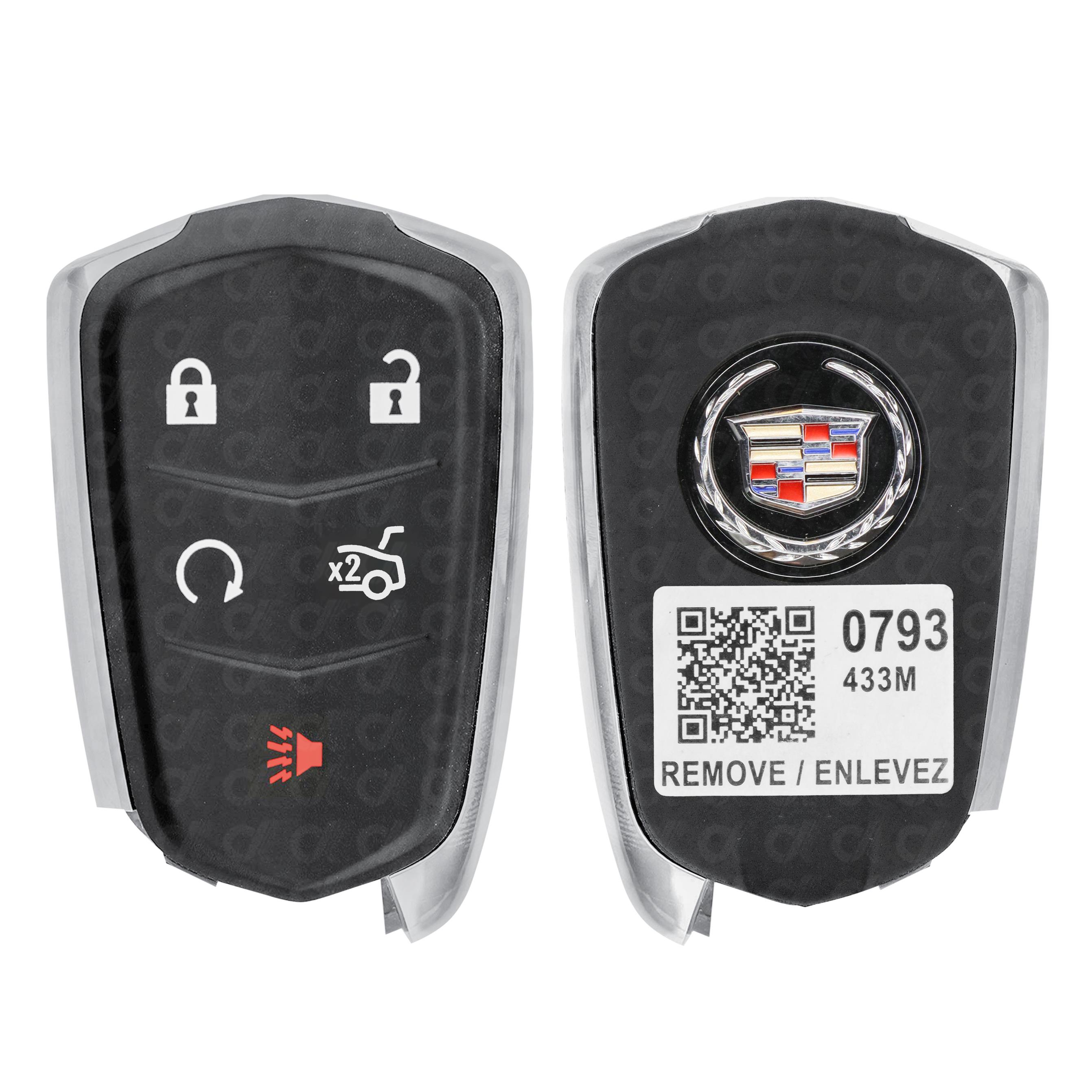 Cadillac Escalade 2015-2019 Genuine Used Smart Remote Key 4+1 Buttons ...