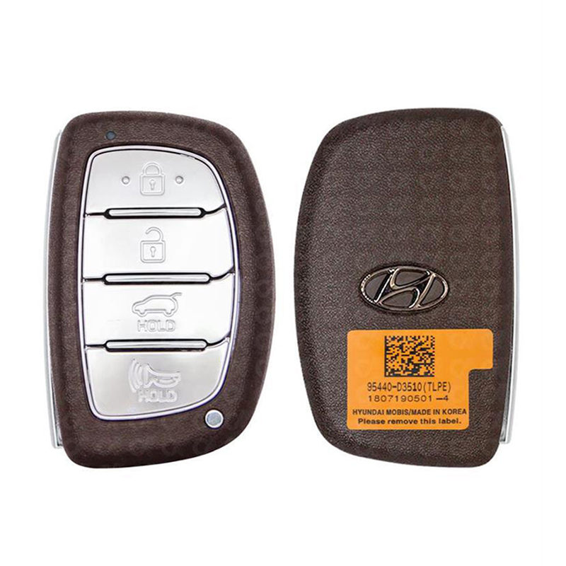 Hyundai Tucson 2018-2020 Genuine Smart Remote Key 4 Buttons 433MHz ...