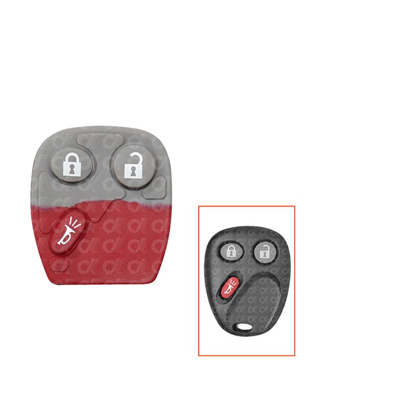 GM Aftermarket Remote Rubber 3 Buttons