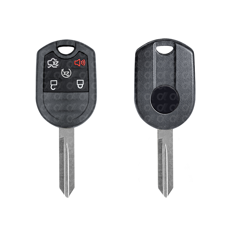 Ford Aftermarket Remote Key 5 Buttons 433MHz Without Transponder