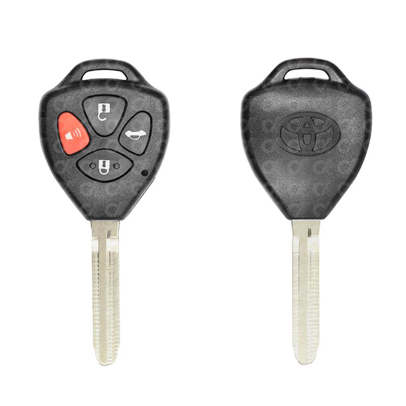 Toyota Remote Key Shell 4 Buttons TOY43 Blade