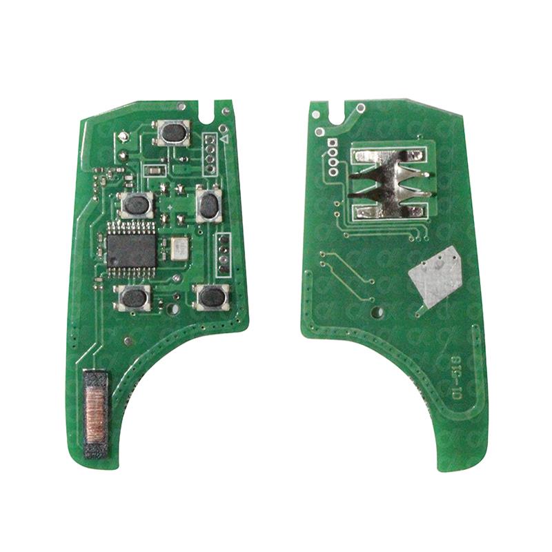 Chevrolet Opel 2010-2018 Aftermarket Flip Remote Key PCB 5 Buttons 434MHz