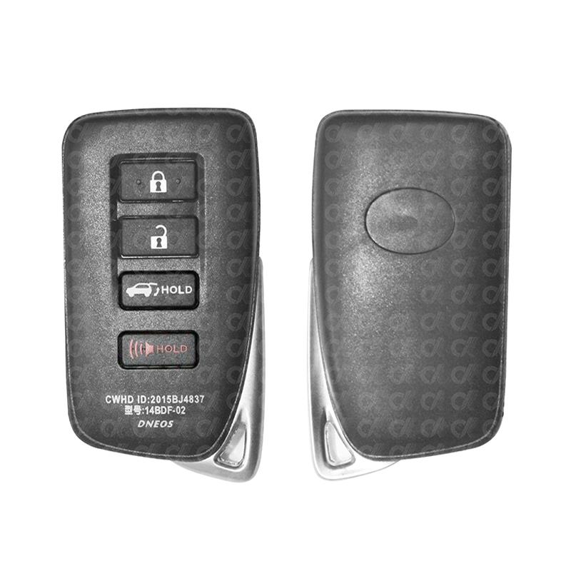 Lexus RX350 2016-2020 Aftermarket Smart Remote Key 4 Buttons 315MHz ...