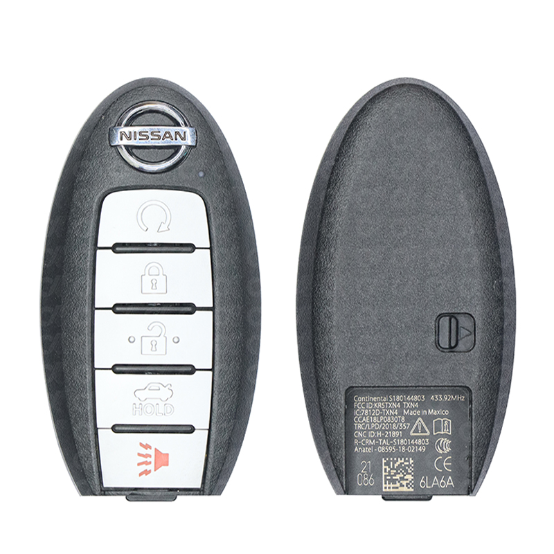 Nissan Sentra 2020 Genuine Smart Remote Key 5 Buttons 433MHz 285E3-6LA6A