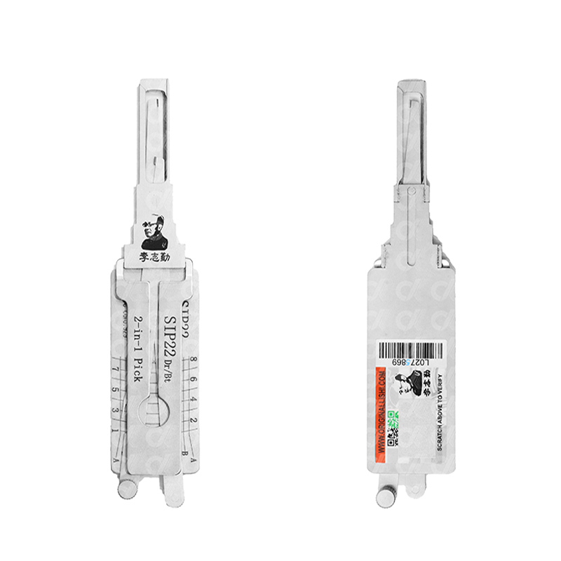 Original Lishi 2-in-1 Pick Decoder Tool SIP22-TL-AG