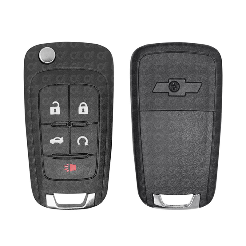 Chevrolet Camaro 2010-2016 Aftermarket Flip Remote Key Shell 5 Buttons ...