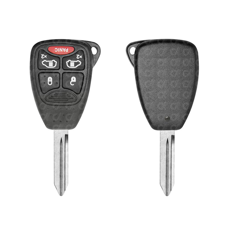 Chrysler Dodge Jeep Aftermarket Remote Key Shell 5 Buttons Y159 / Y157 ...