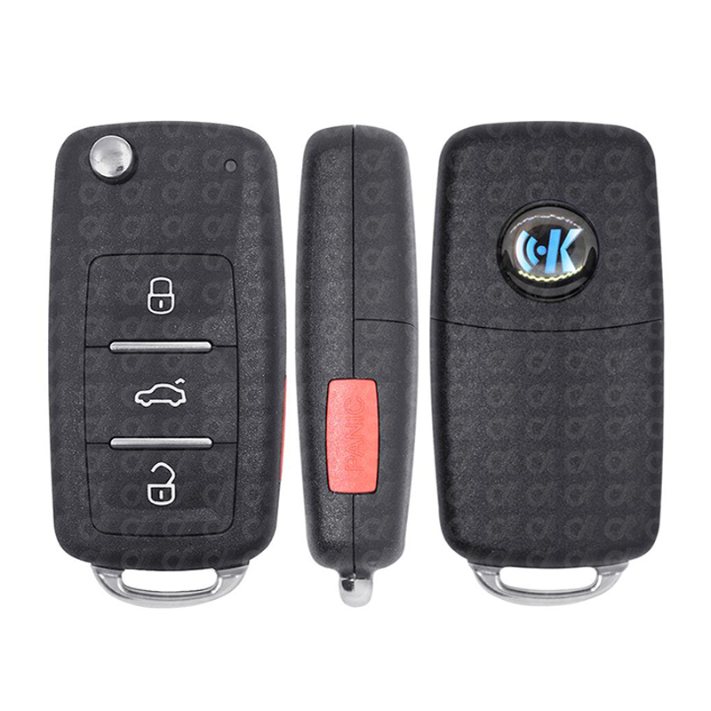 Keydiy KD Universal Flip Remote Key 4 Buttons Volkswagen Type NB08-4 PCF