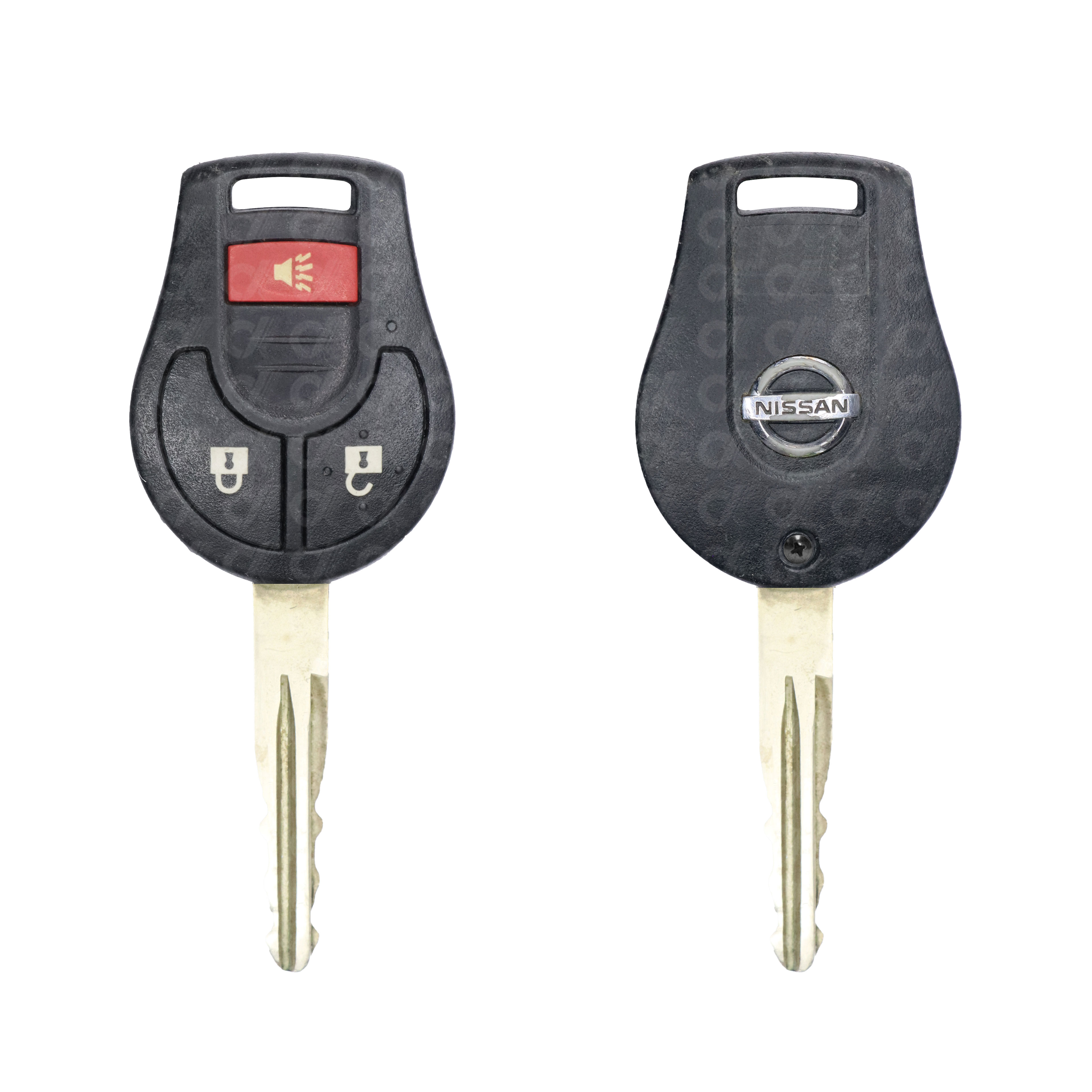 Nissan Micra X-Trail 2007-2011 Genuine Used Remote Head Key 3 Buttons ...