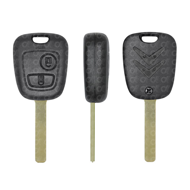 Citroen Aftermarket Remote Key Shell 2 Buttons VA2 Blade