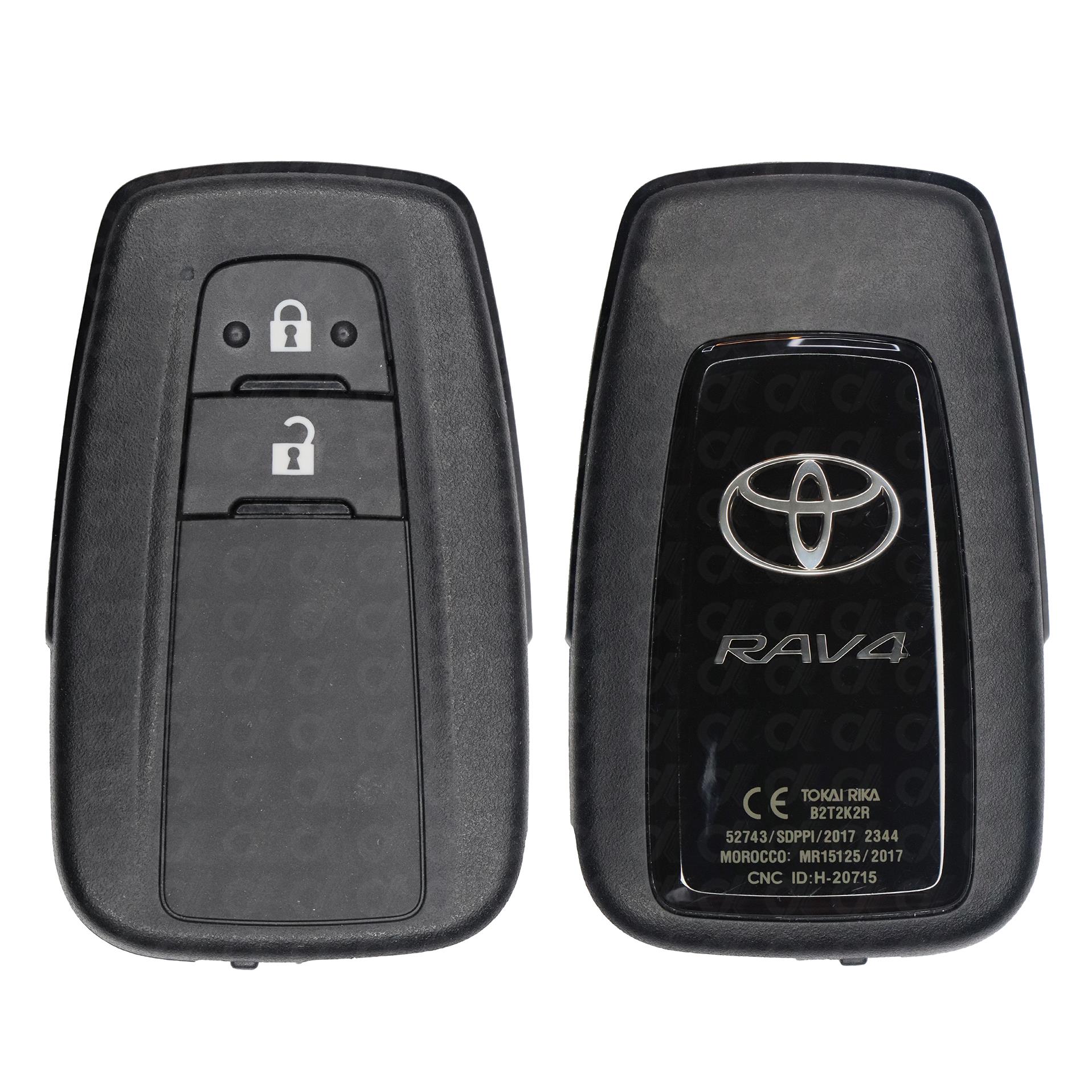 Toyota Rav4 2019-2023 Genuine Used Smart Remote Key 2 Buttons 433MHz ...