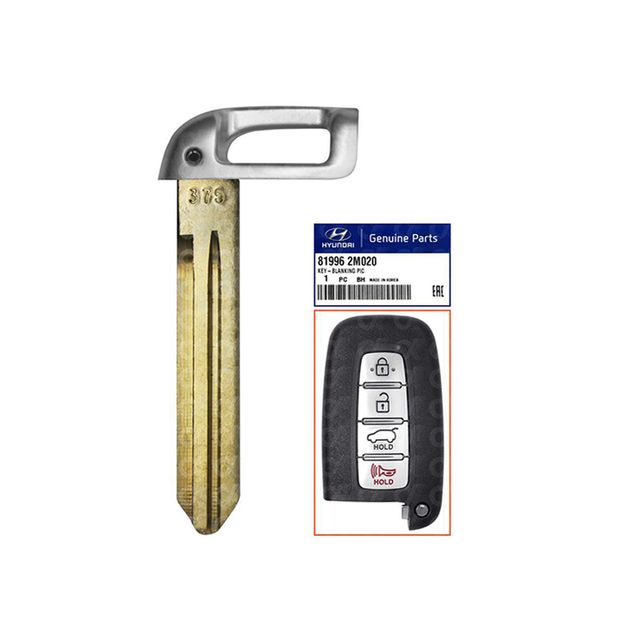 Hyundai Kia Genuine Smart Remote Key Blade HYN14R 81996-2M020