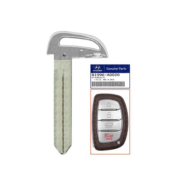 Hyundai Creta 2016-2019 Genuine Smart Remote Key Blade 81996-A0020