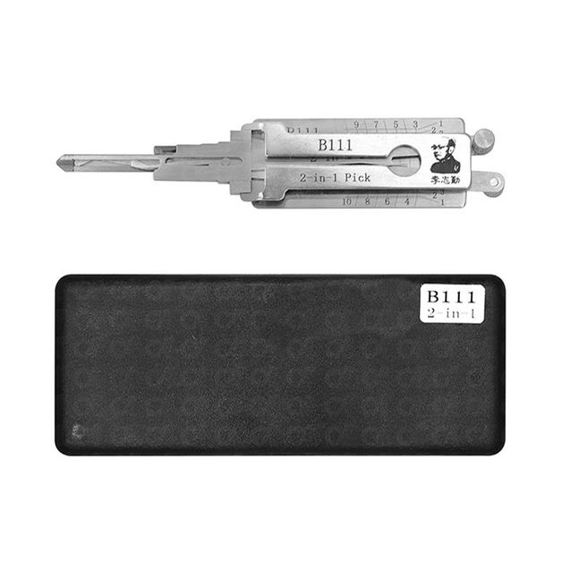 Original Lishi B111 2 in 1 Decoder and Pick for GMC and Cadillac and ...