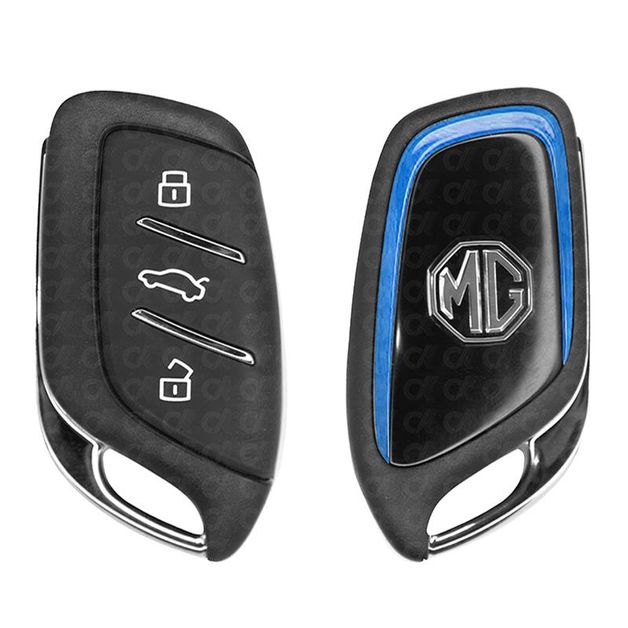 MG HS 2018-2022 Genuine Smart Remote Key 3 Buttons 433MHz ID4A Blue Color