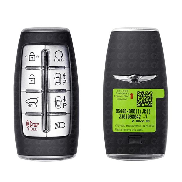 Genesis GV70 2022 Genuine Smart Remote Key 8 Buttons 433MHz 95440-AR011