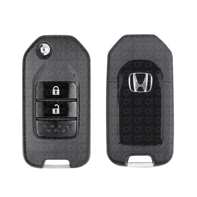 Honda Aftermarket Flip Remote Key Shell 2 Buttons HON66 Blade