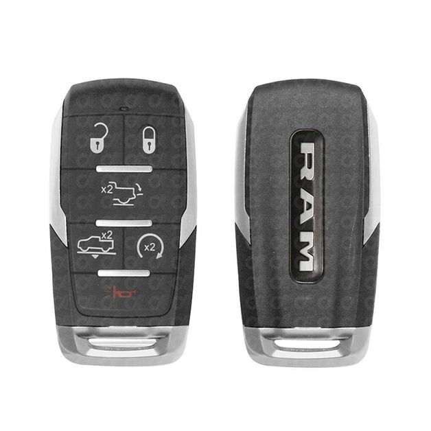 RAM 1500 Pickup 2019-2021 Aftermarket Smart Remote Key Shell 6 Buttons