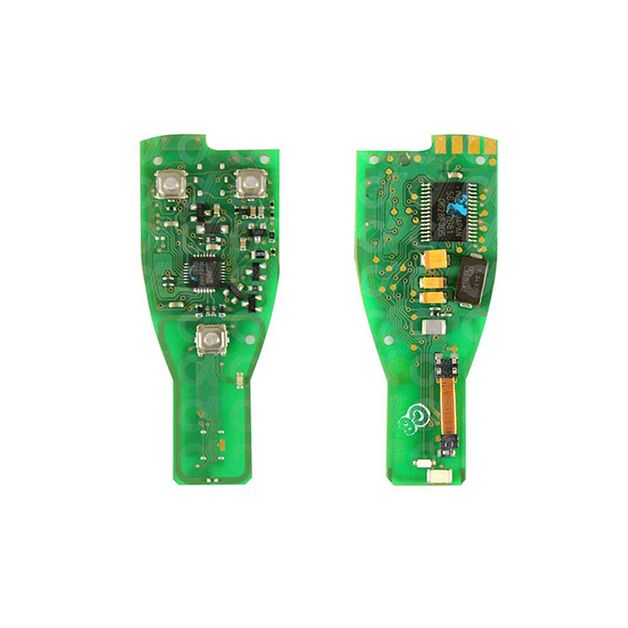 Mercedes Benz Genuine Used Smart Remote Key PCB 3 Buttons 433MHz