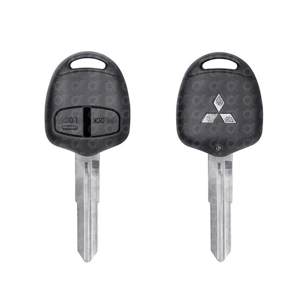 Mitsubishi Pajero Aftermarket Remote Key Shell 2 Buttons MIT8 Blade